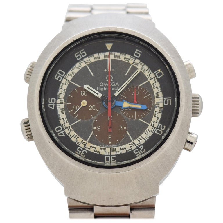 Vintage Omega Flightmaster Reference 145.026 Stainless Steel, 1970 at ...