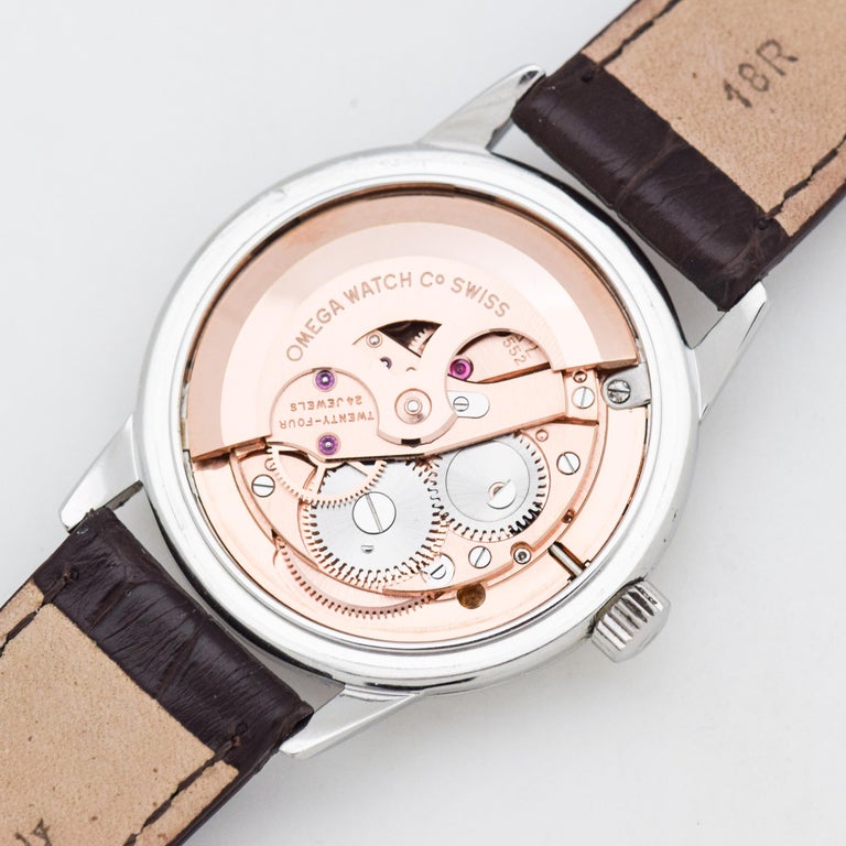 Vintage Omega Geneve Ref. 14702-1 Stainless Steel Watch, 1959 For Sale ...