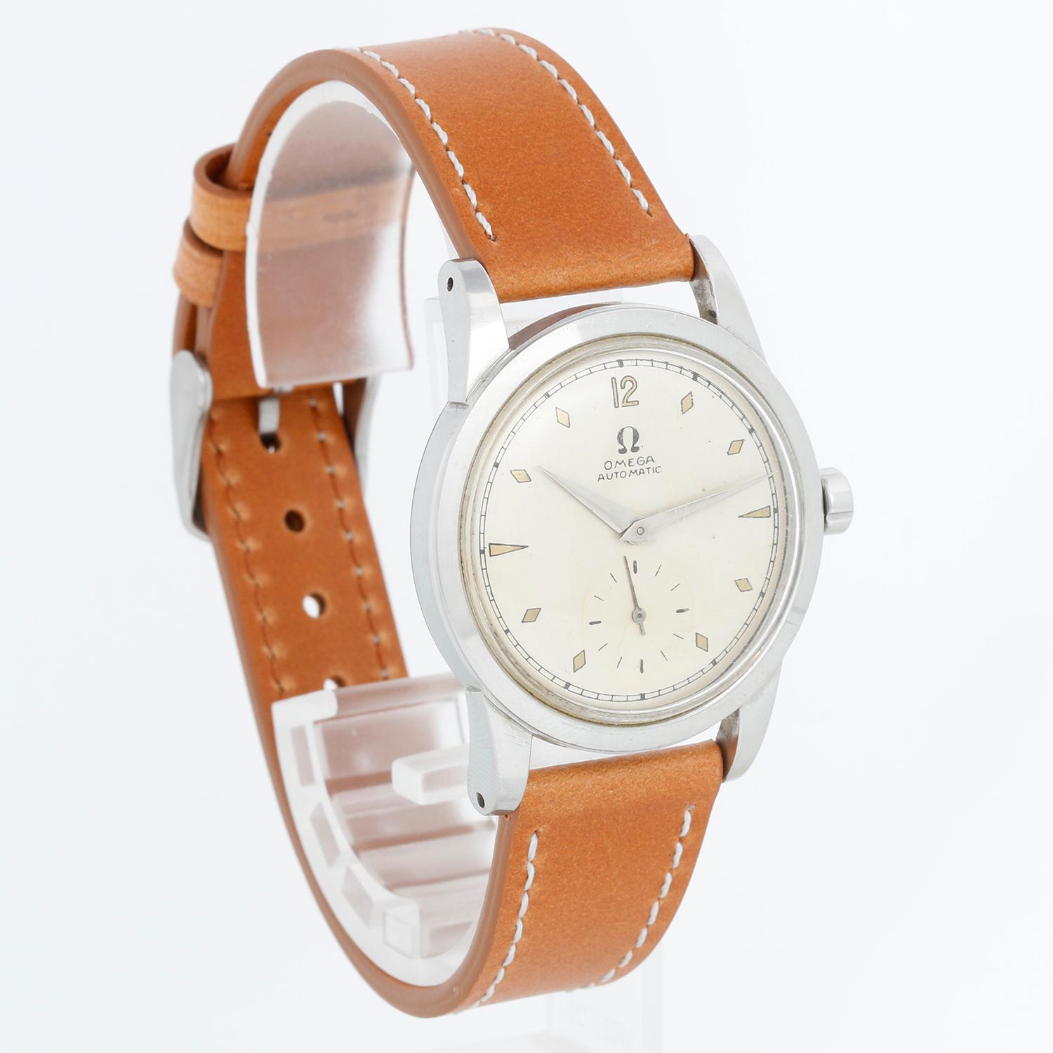 Vintage Omega Men Automatic Seamaster Watch Ref 2491-1 For Sale at 1stDibs