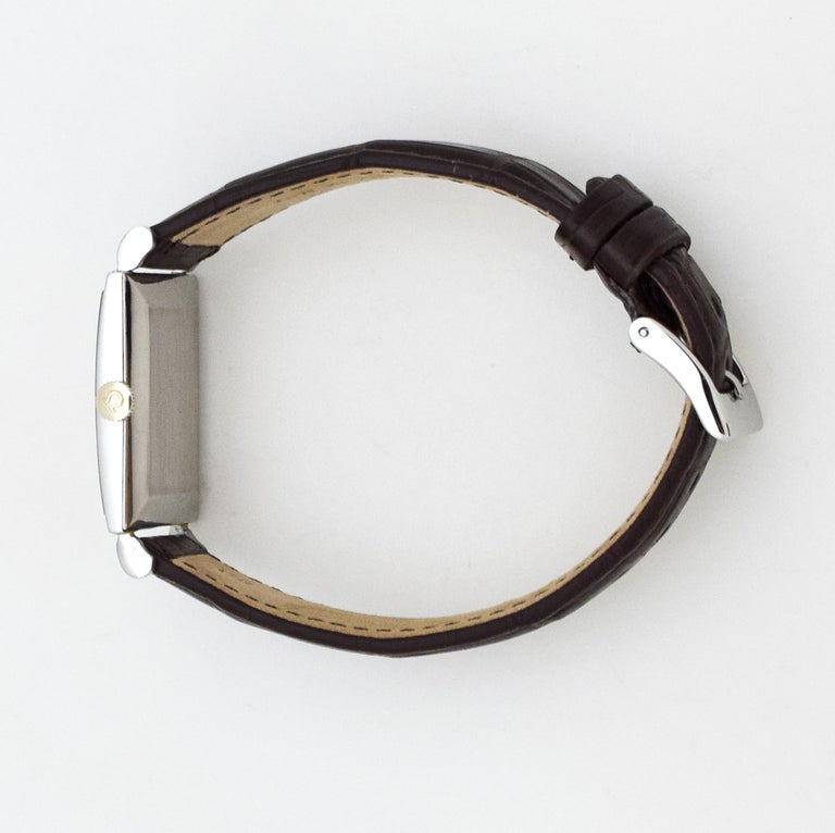 Vintage Omega Rectangular-Shaped Stainless Steel Watch, 1959 For Sale ...
