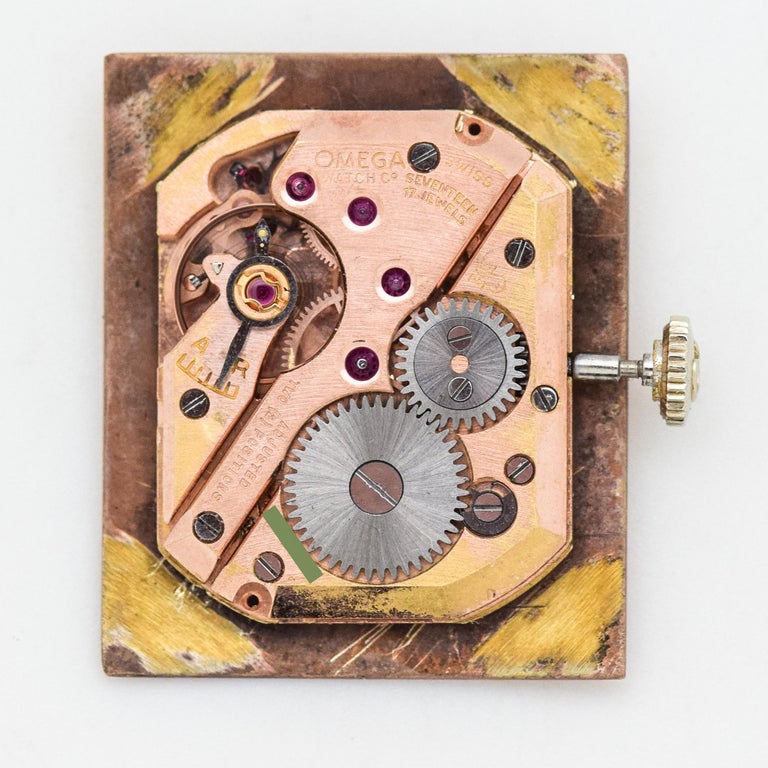 Vintage Omega Rectangular-Shaped Stainless Steel Watch, 1959 For Sale ...