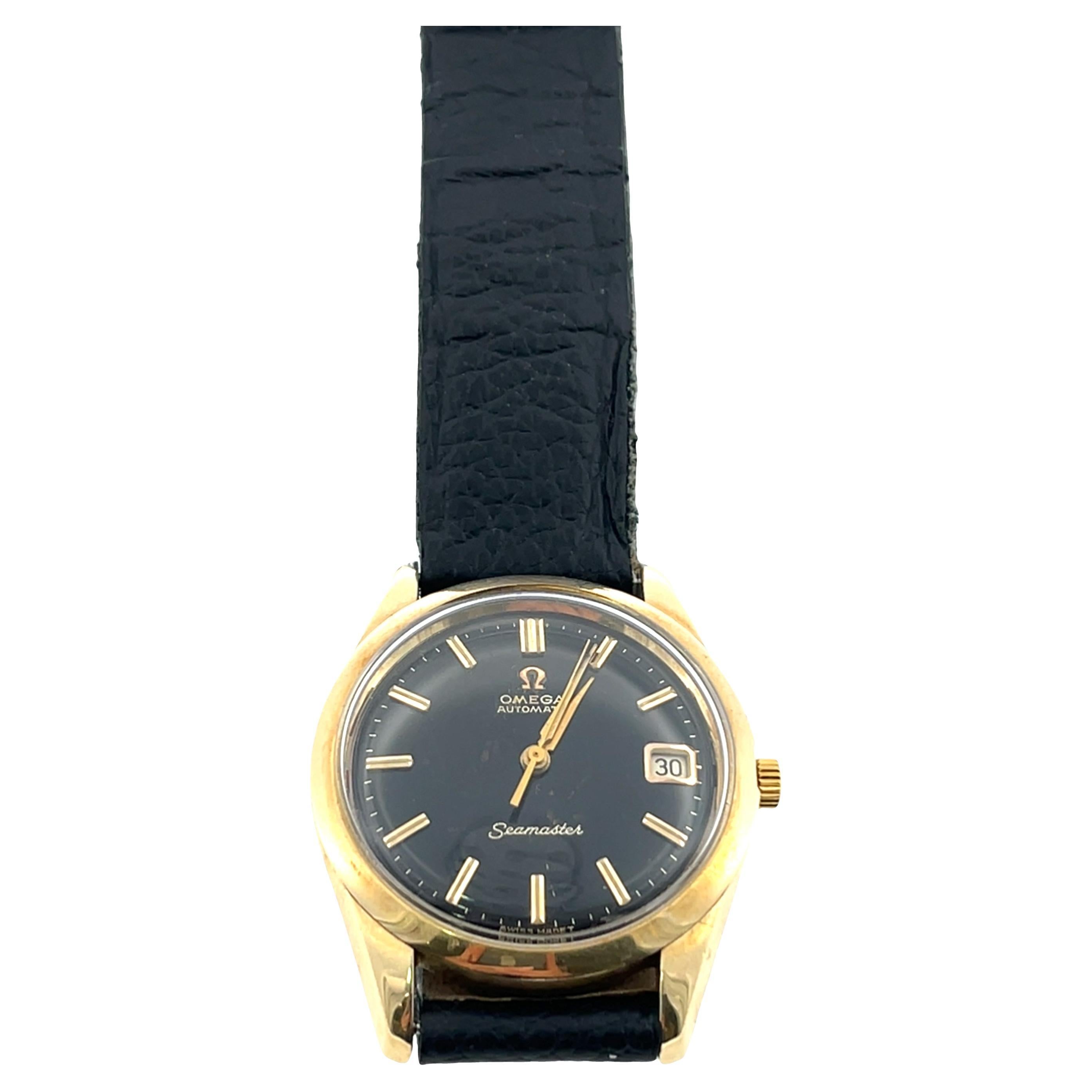 Vintage Omega Seamaster Automatic – Black Dial – Swiss Made For Sale at ...