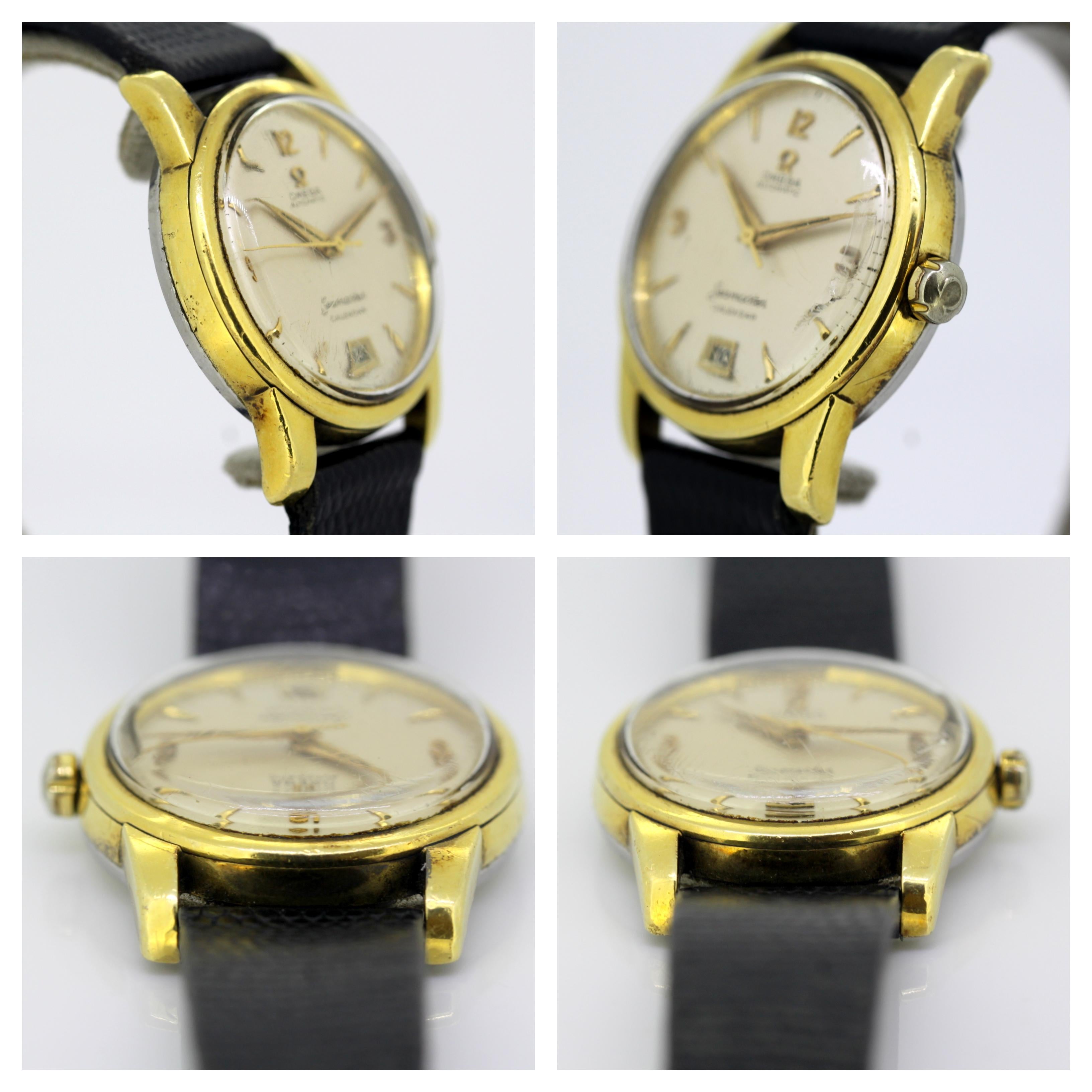 Vintage Omega Seamaster Calendar Automatic Men’s Wristwatch, circa ...