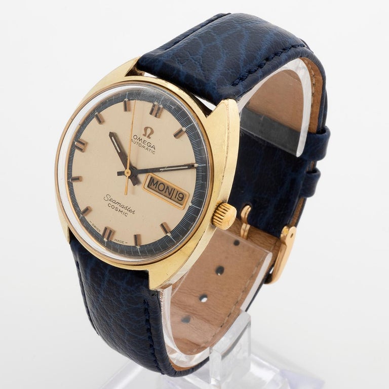 Vintage Omega Seamaster Cosmic Automatic, Ref 166.036, with Champagne ...