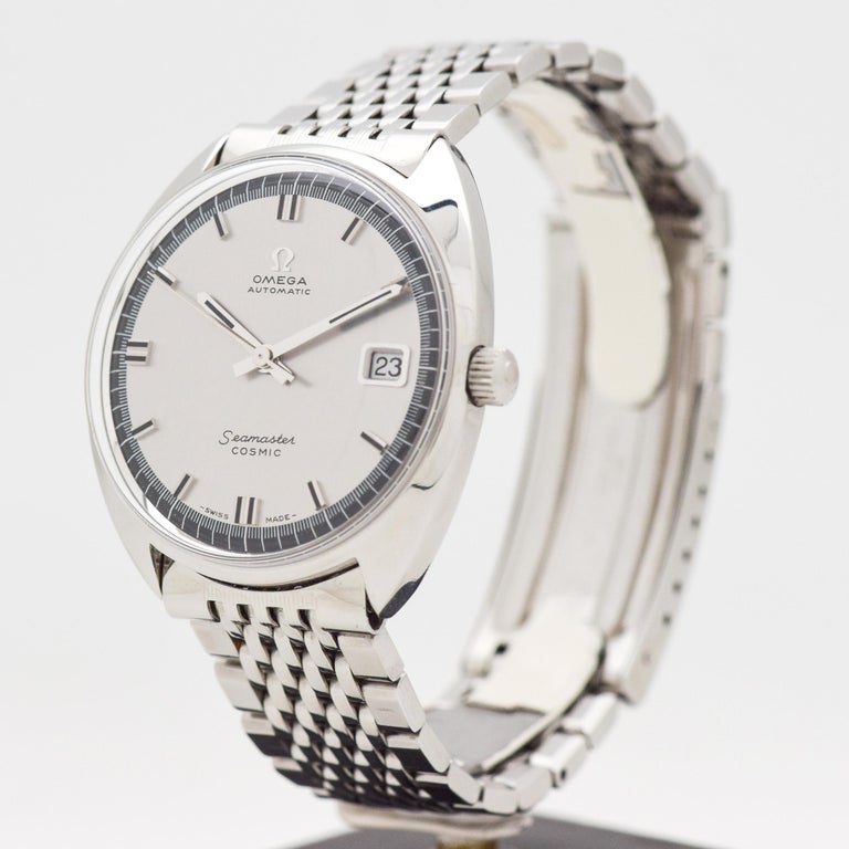 Vintage Omega Seamaster Cosmic Stainless Steel Watch, 1968 at 1stDibs ...