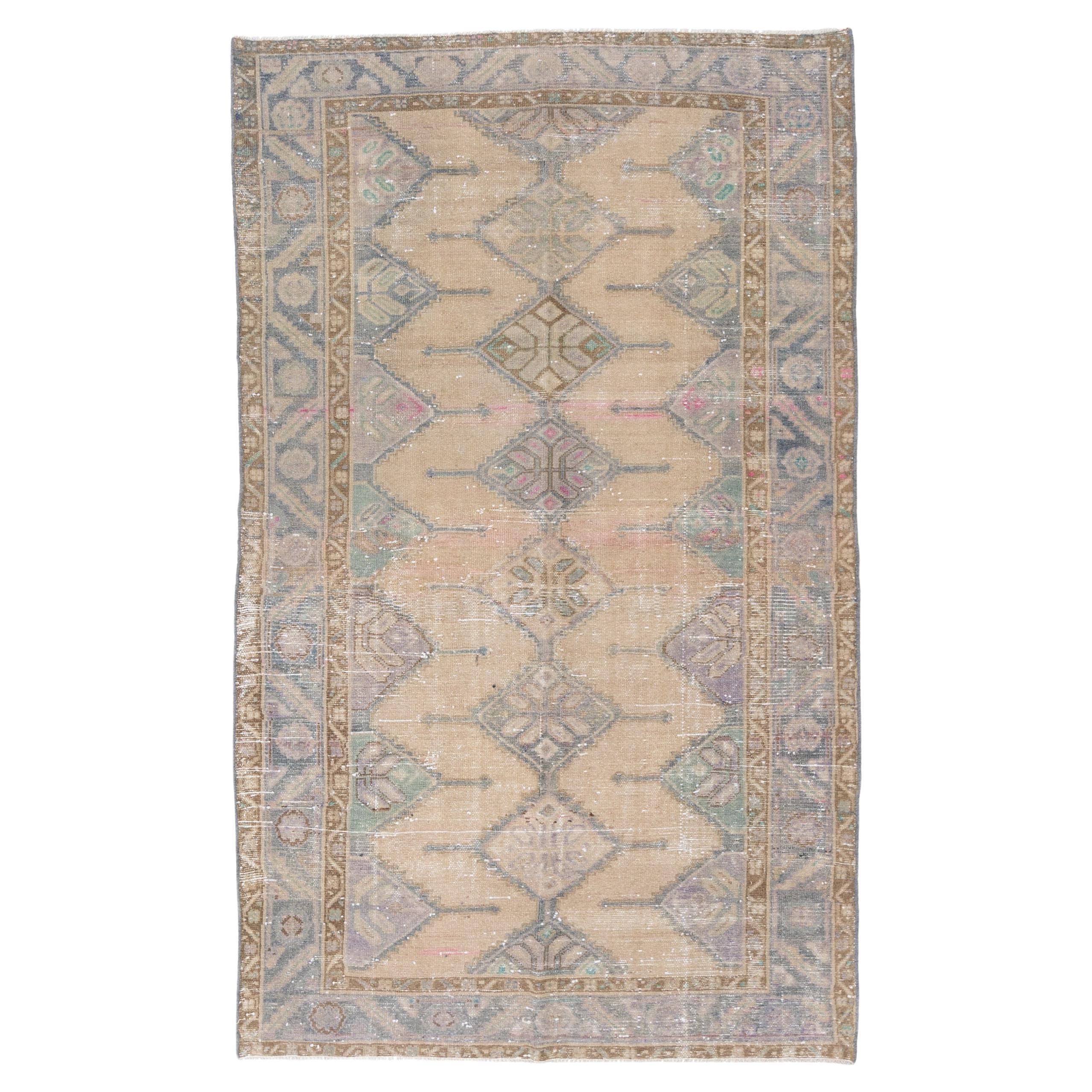 Antique Oriental Persian Vintage Rug For Sale at 1stDibs