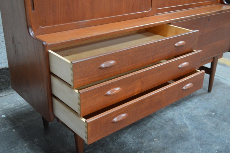 Vintage Original Ikea Swedish Modern Teak Cabinet, circa 1955 For Sale ...