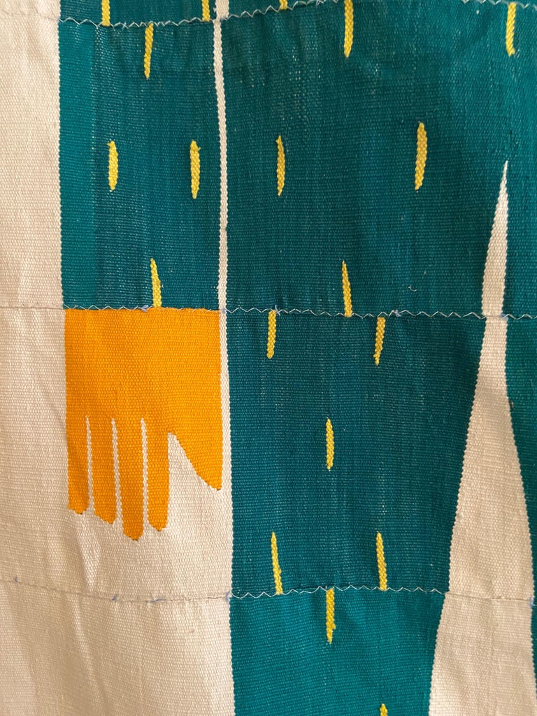 Vintage Oumar Bocoum Malian Wedding Hanging with Figurative Pattern ...