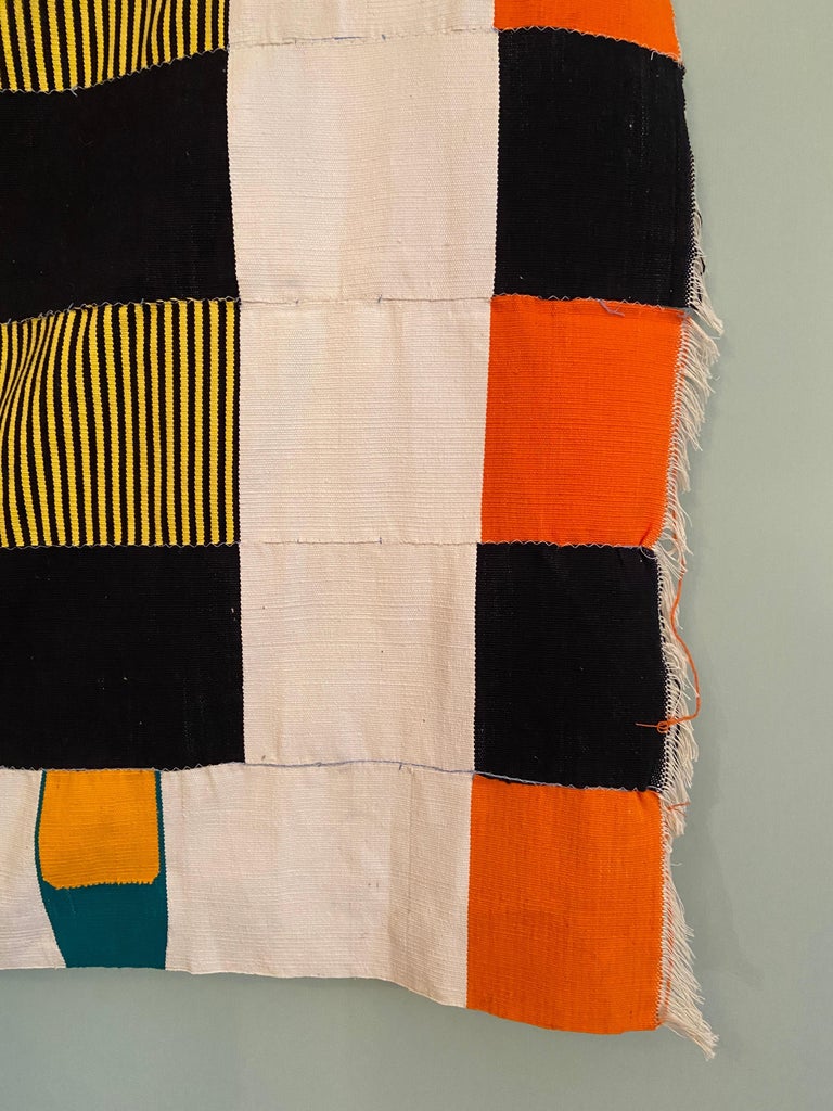 Vintage Oumar Bocoum Malian Wedding Hanging with Figurative Pattern ...