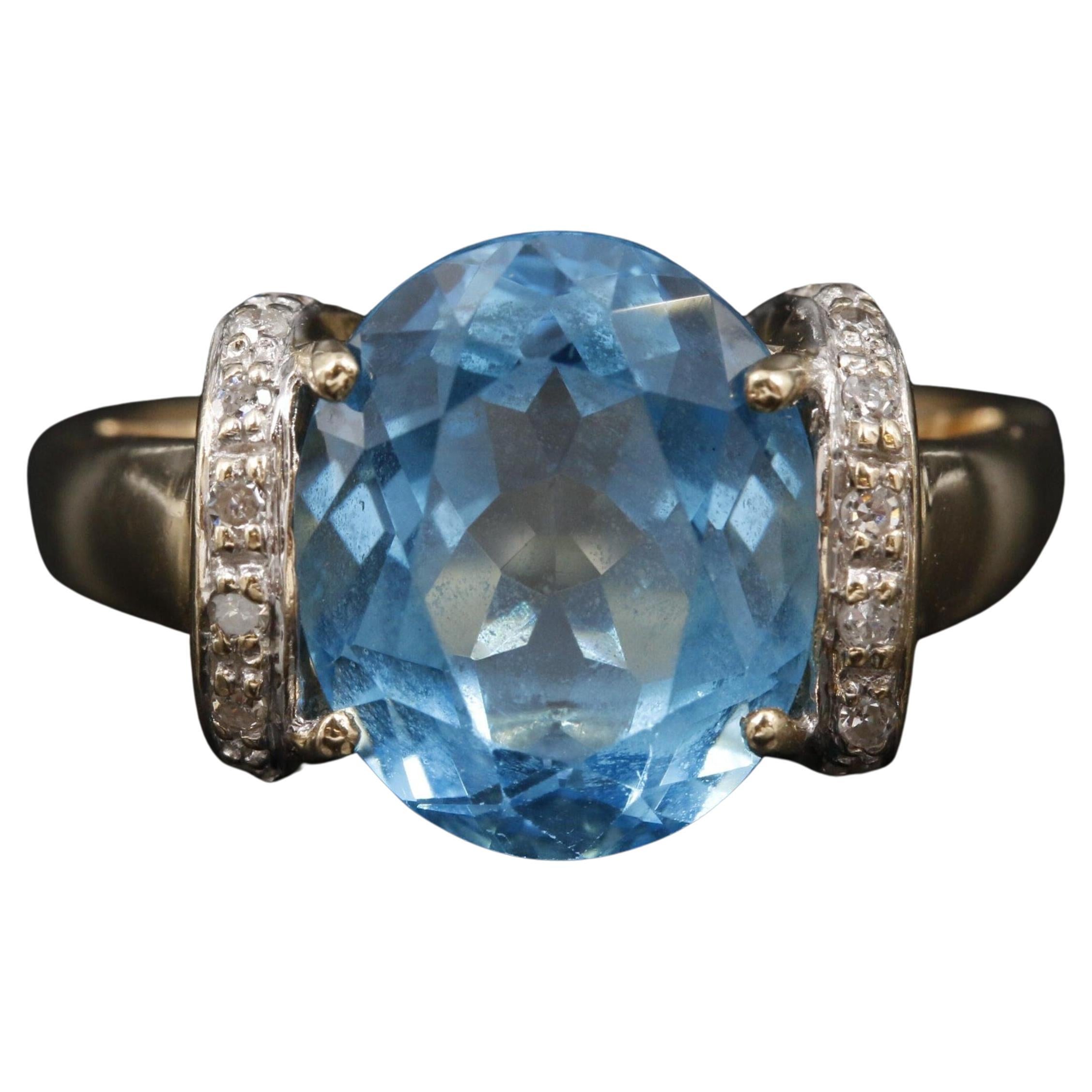 Customizable Oval Cut Aqumarine Engagement Ring, Unique Aquamarine ...