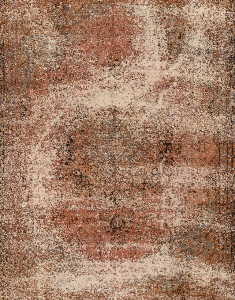 Vintage Overdyed Rug For Sale at 1stDibs