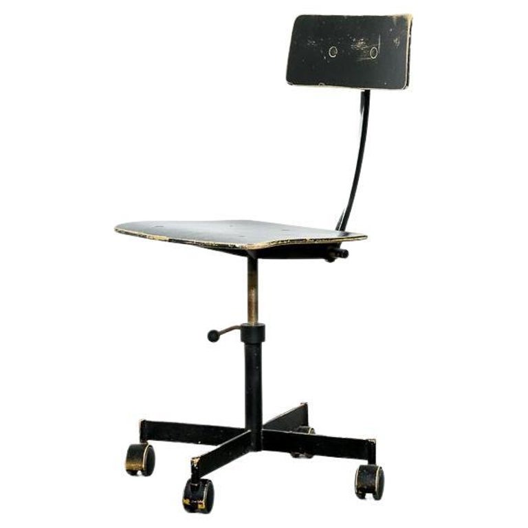 Vintage Overpainted Kevi Task Chair at 1stDibs