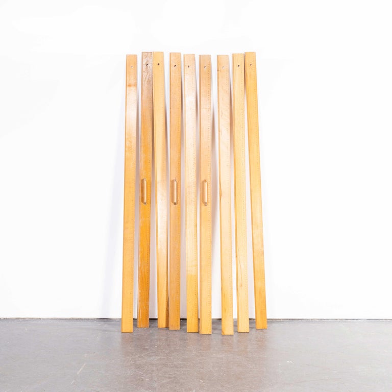 Vintage Oversize Birch Blackboard Ruler For Sale at 1stDibs