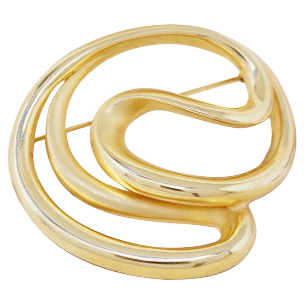 Jules Brenner Modernist Abstract Brooch at 1stDibs