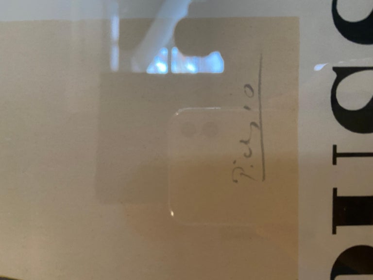 Vintage Pablo Picasso "Ballets Russes" Exhibition Poster, France 1939 ...