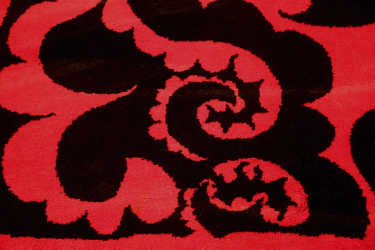 Vintage Pablo Picasso Design Rug. 6 ft 4 in x 8 ft 3 in For Sale at 1stDibs