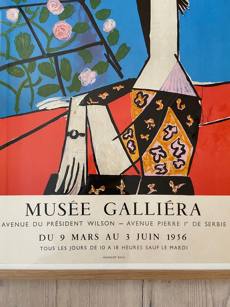 Vintage Pablo Picasso Exhibition Poster from Musée Galliéra, France ...