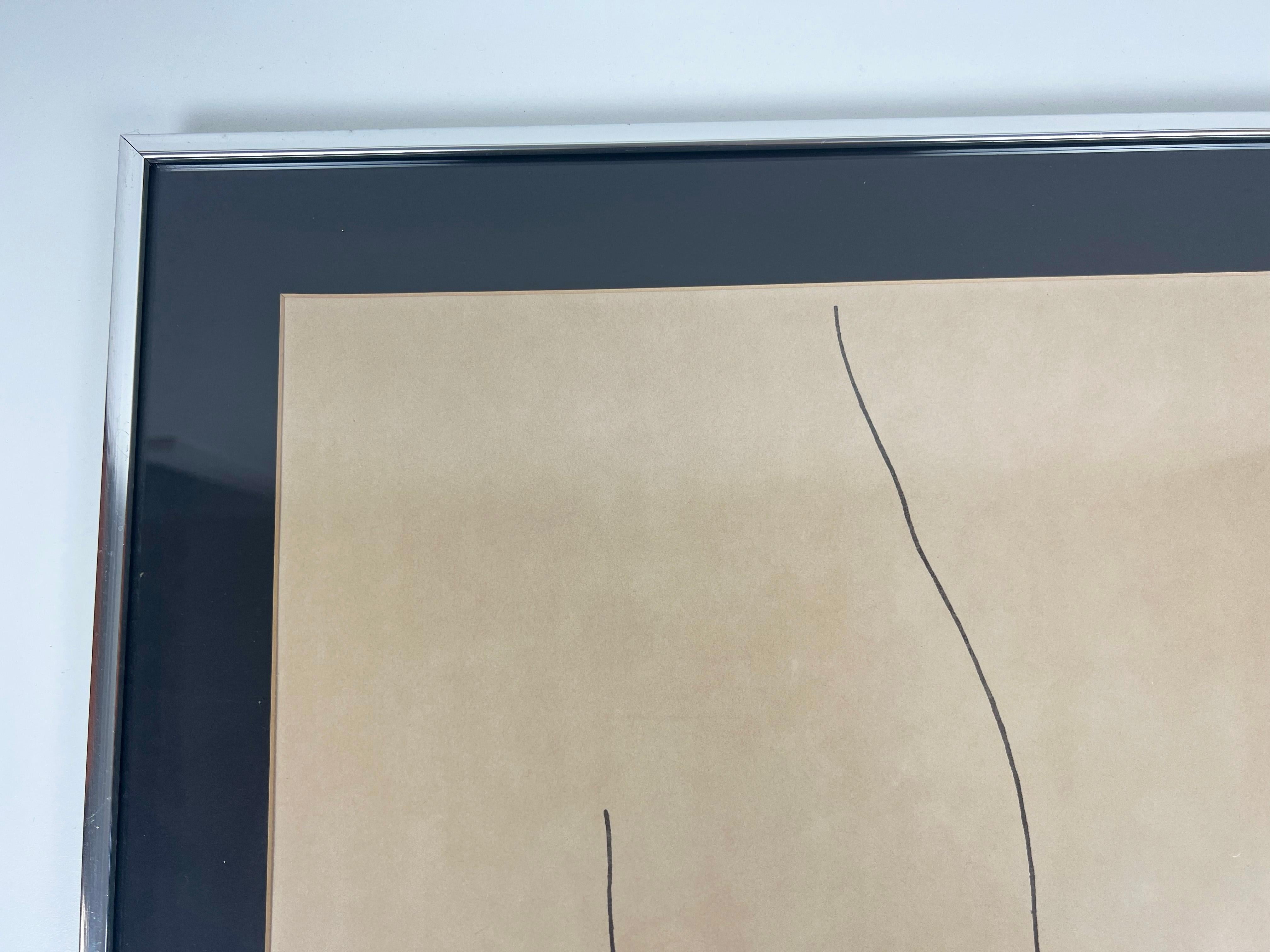 Vintage Pablo Picasso Femme Buttocks Lithograph, Framed at 1stDibs