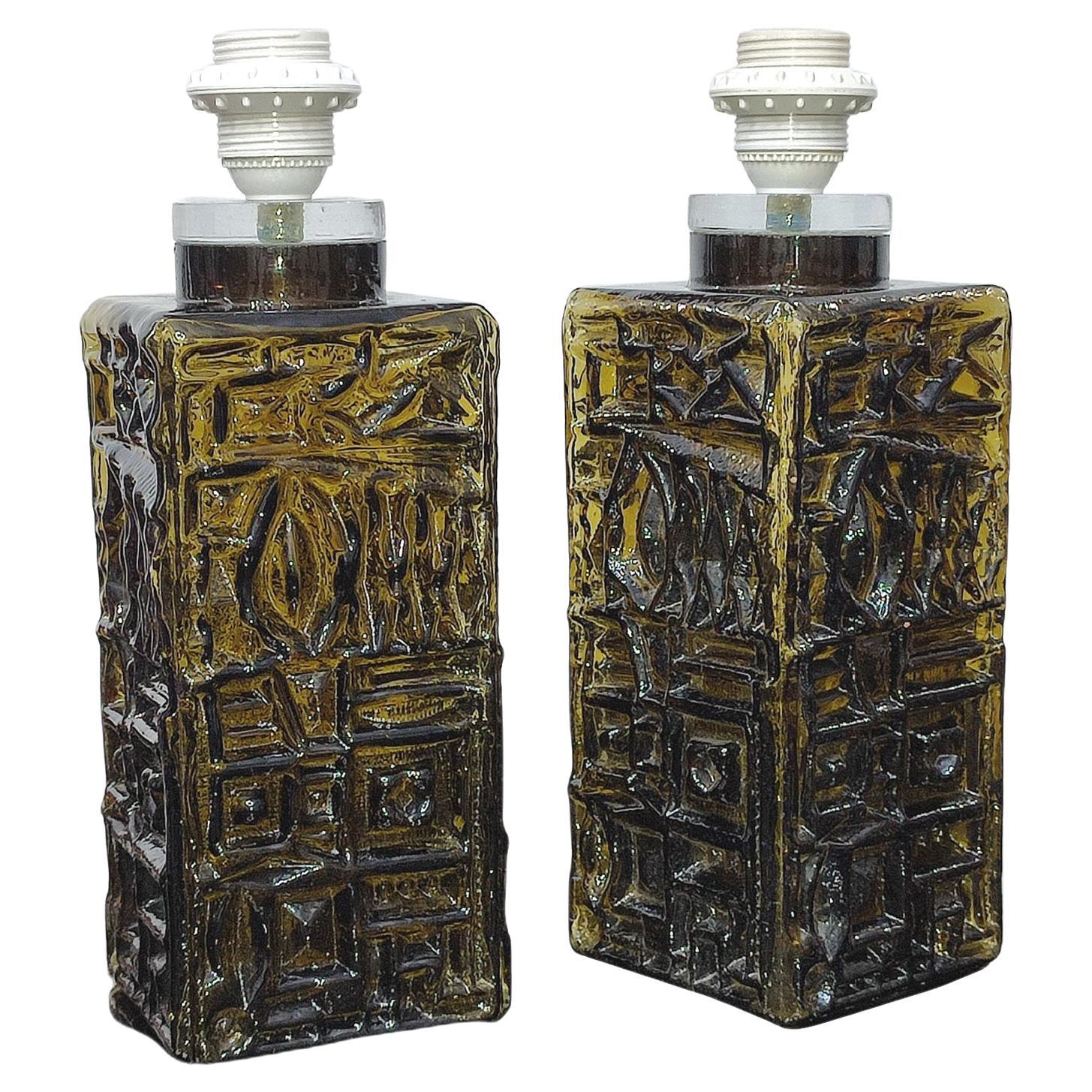 Vintage Dionite Genuine Leather Luggage in Alligator Look For Sale at ...