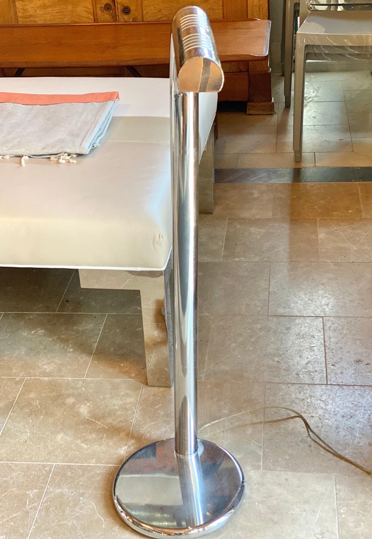 Vintage Pair of Mid-Century Tube Lamps For Sale at 1stDibs