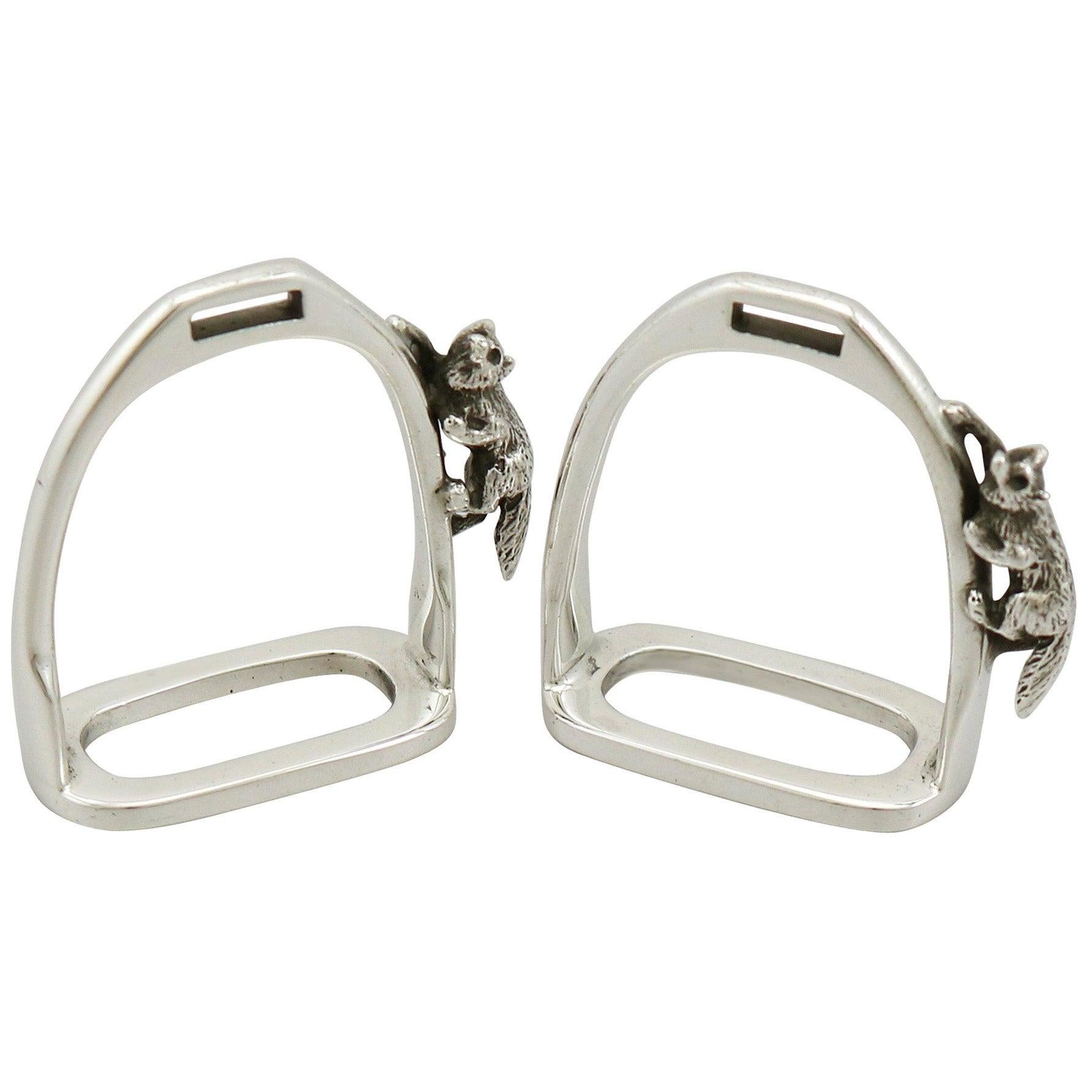 Edwardian Sterling Silver Napkin Rings by Walker and Hall at 1stDibs