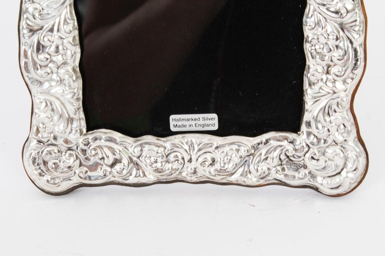 Vintage Pair of Sterling Silver Photo Frames by Harry Frane, London ...