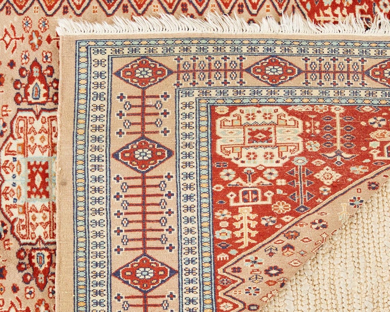 Vintage Pakistani Hand Knotted Rug Carpet at 1stDibs