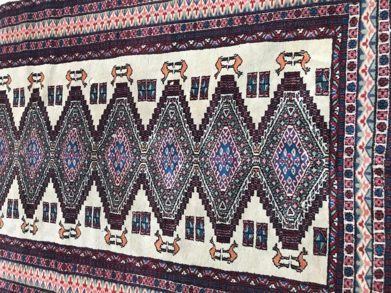 Vintage Pakistani Rug For Sale at 1stDibs