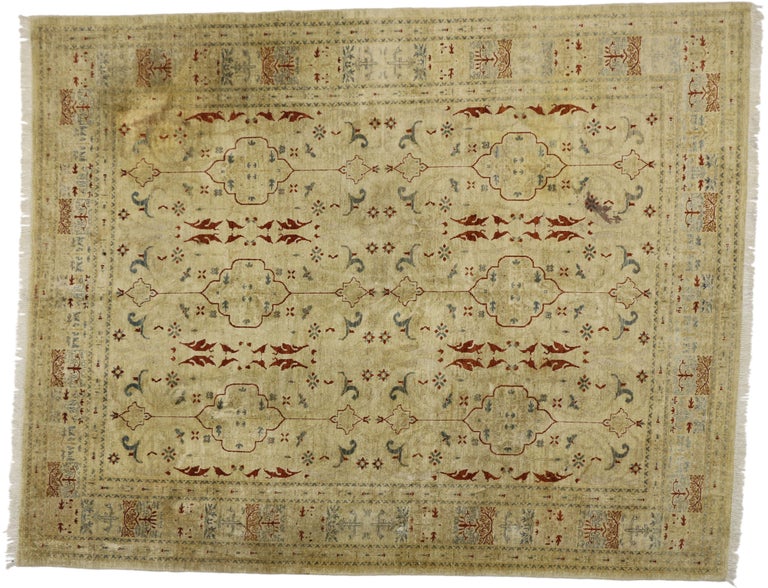 Vintage Pakistani Rug For Sale at 1stDibs