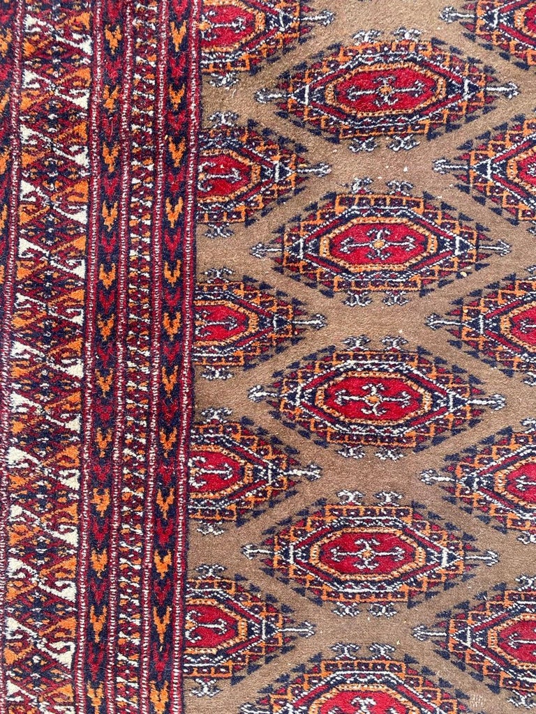 Vintage Pakistani Turkmen Design Rug For Sale at 1stDibs
