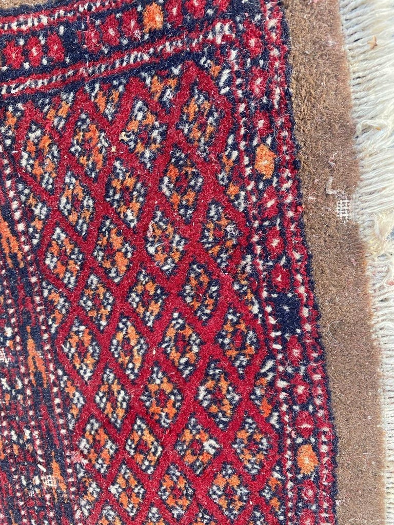 Vintage Pakistani Turkmen Design Rug For Sale at 1stDibs