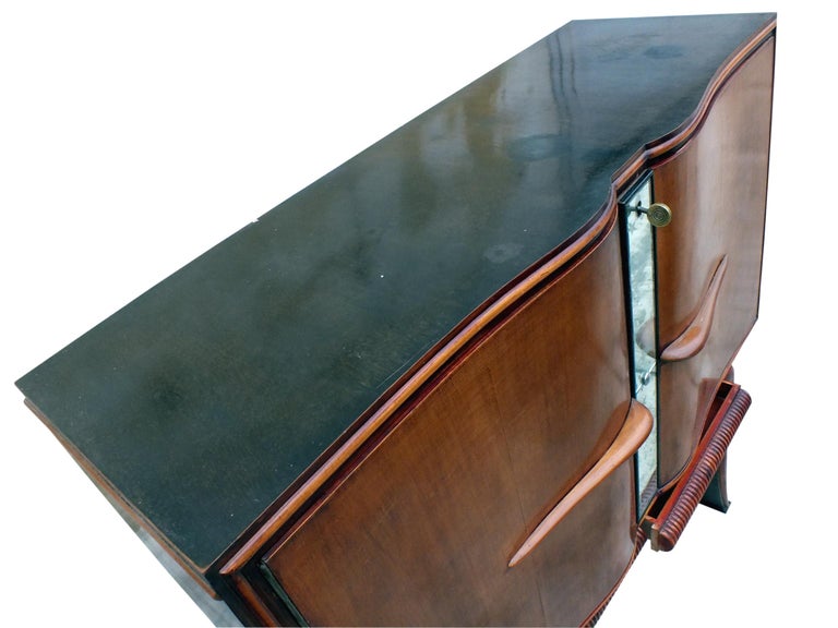 Vintage Paolo Buffa Design Bar Cabinet, 1940s For Sale at 1stDibs