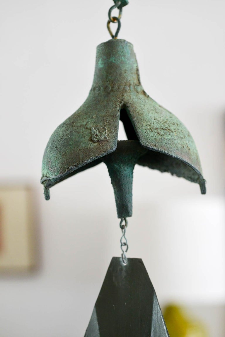 Vintage Paolo Soleri Bronze Windbell, ca. 1970 at 1stDibs