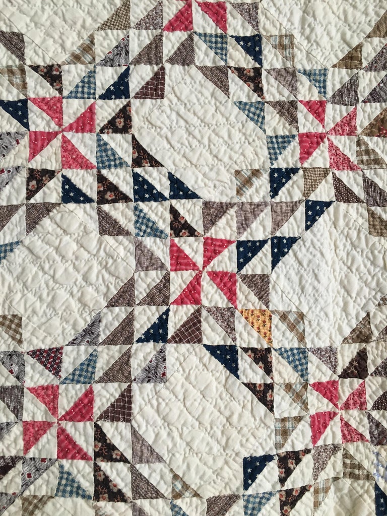 Vintage Patchwork Quilt For Sale at 1stDibs | old patchwork quilts ...