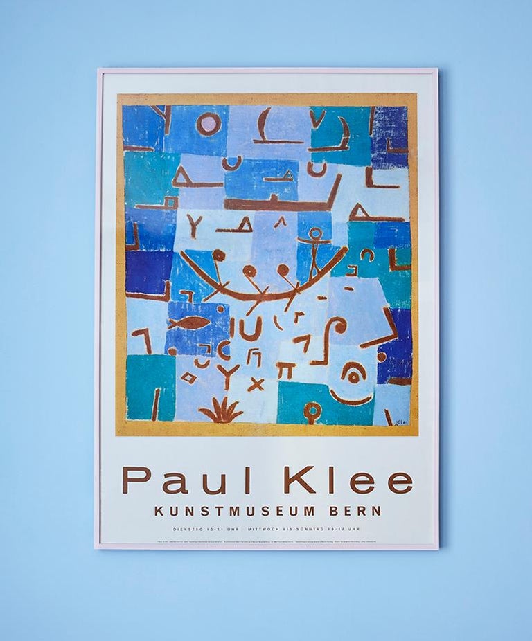 Vintage Paul Klee Exhibition Poster from Kunstmuseum Bern, Switzerland ...