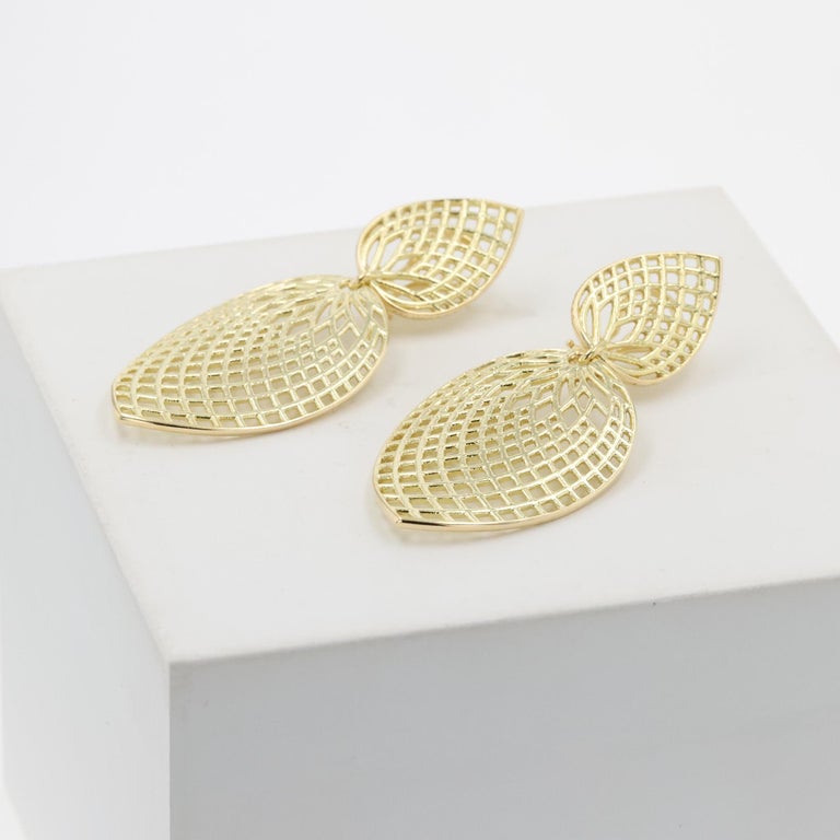 Vintage Paul Morelli Drop Earrings For Sale at 1stDibs
