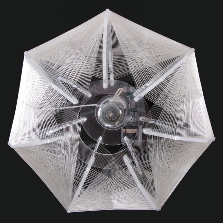 Vintage Paul Secon Spider Web Hanging Lamp, 1960 Germany For Sale at ...