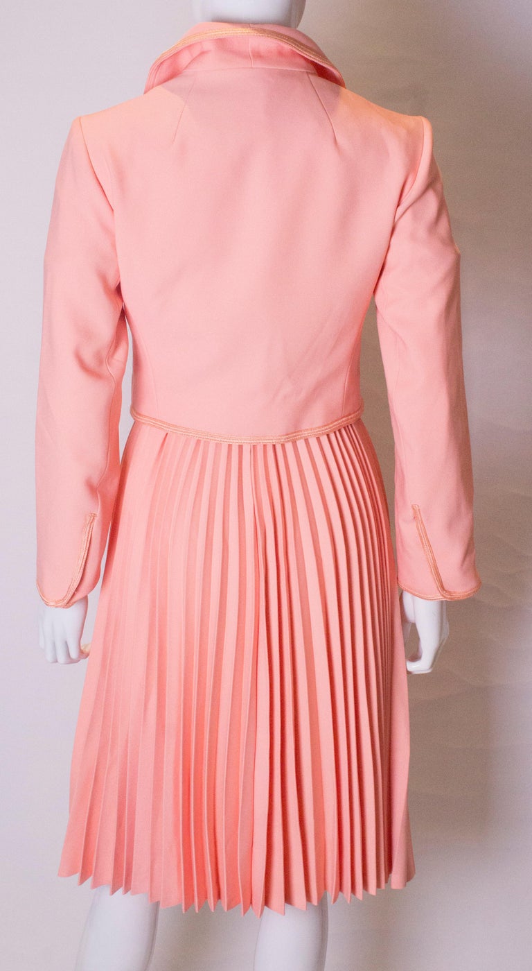 Vintage Peggy French Couture Dress and Jacket For Sale at 1stDibs