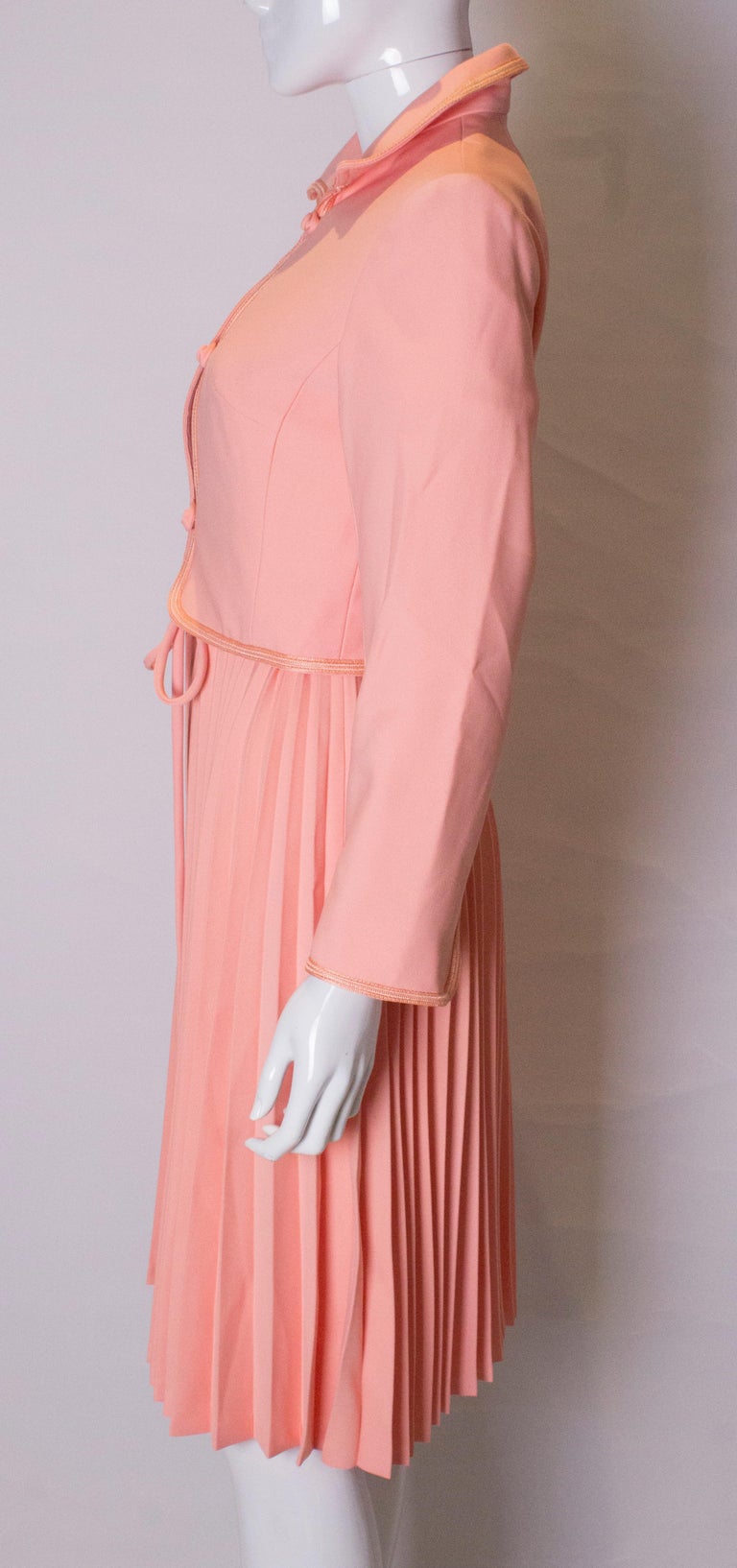 Vintage Peggy French Couture Dress and Jacket For Sale at 1stDibs