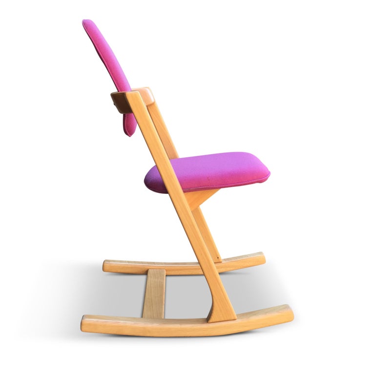 Vintage Pendulum Rocking Chair by Peter Opsvik for Stokke, Norway For ...