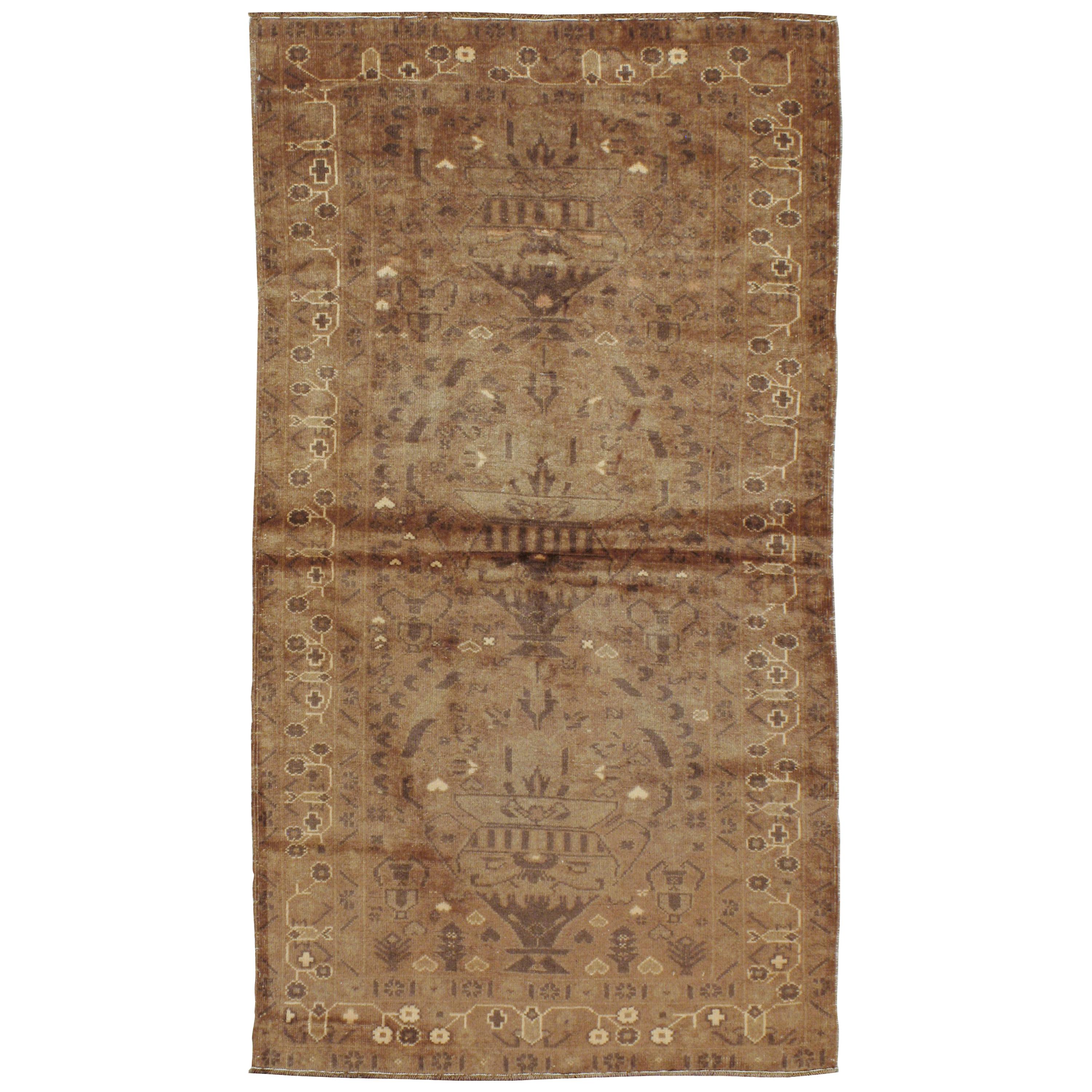 Vintage Persian Pictorial Baluch Rug at 1stDibs