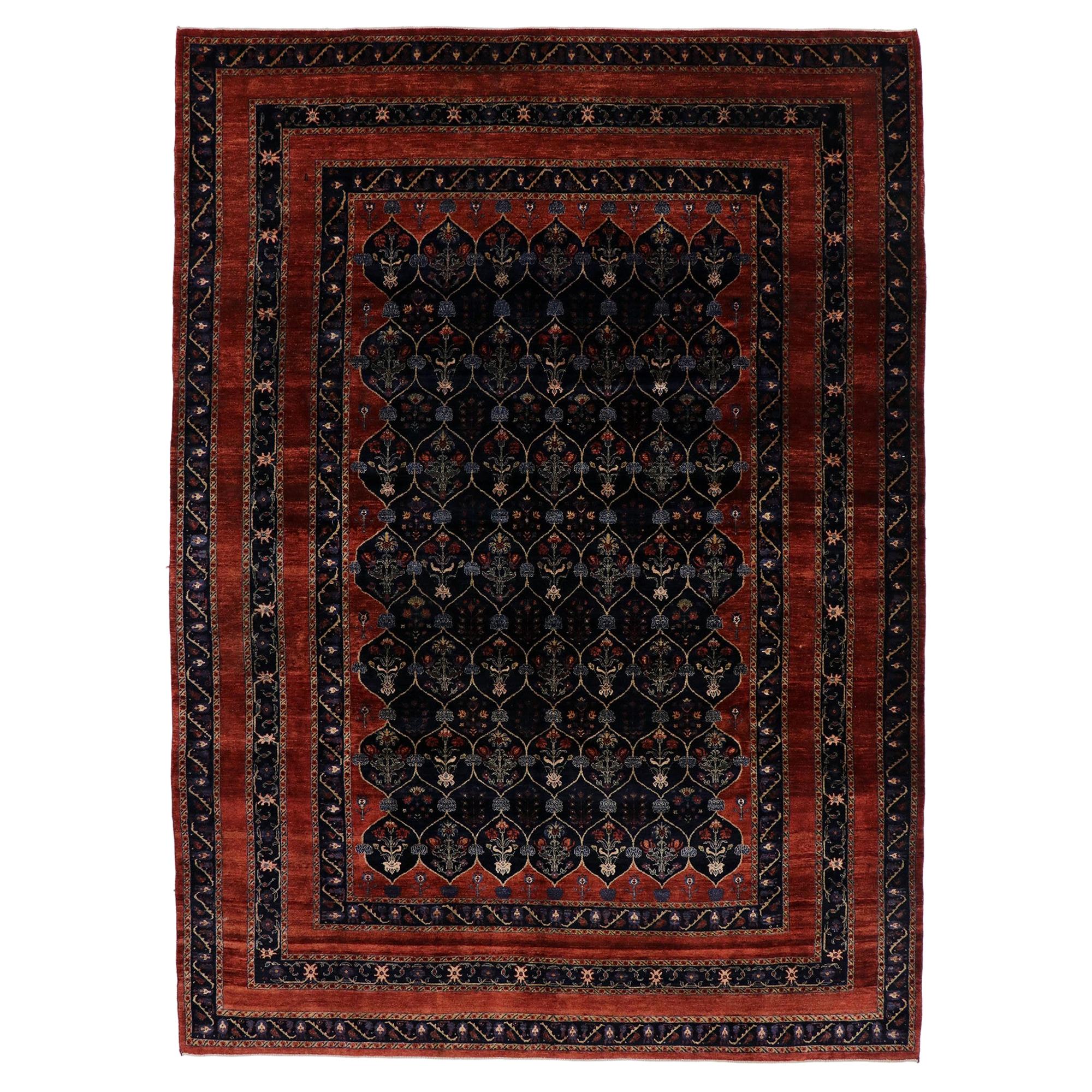 Vintage Persian Mahal Rug with Old World French Victorian Style For ...