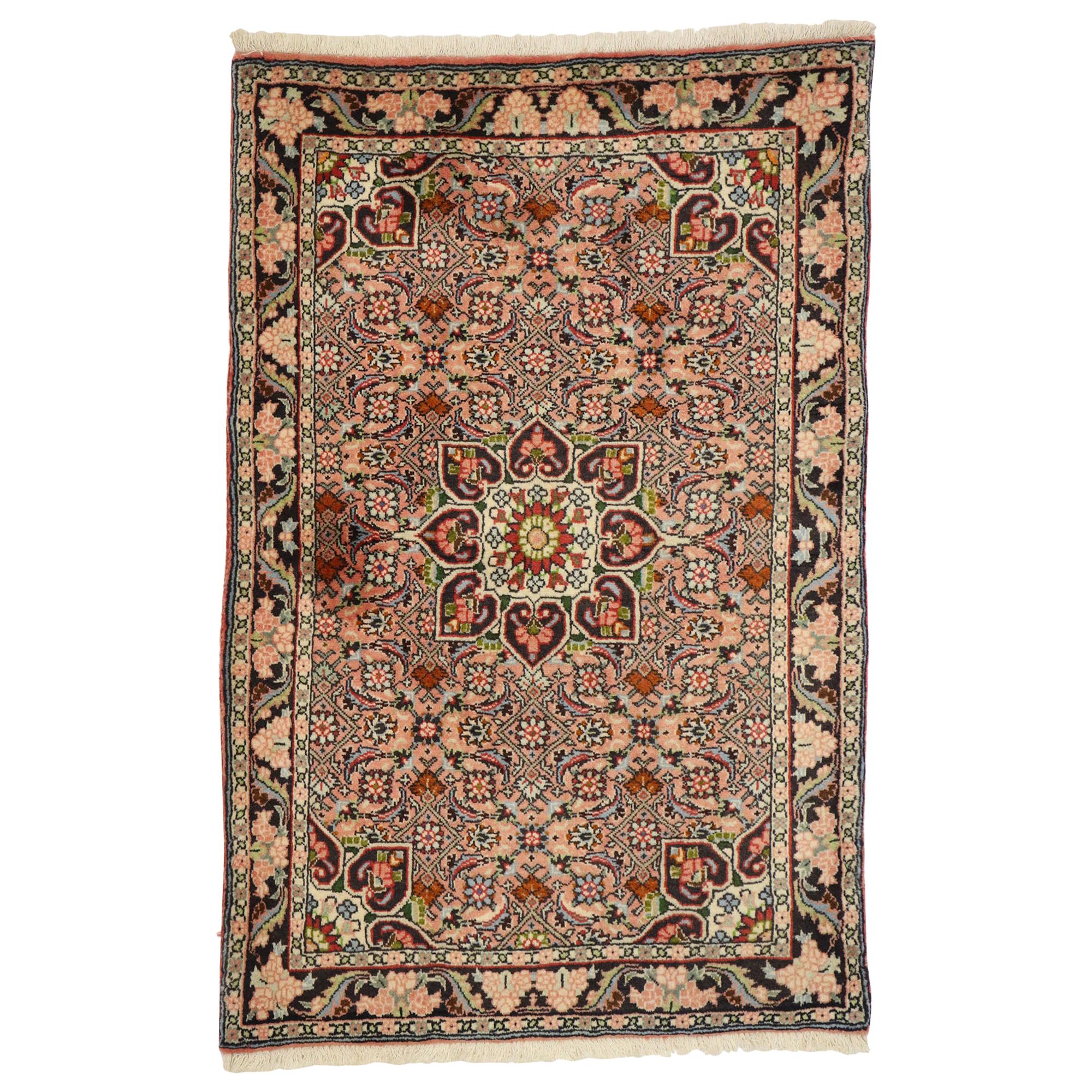 Persian Geometric Scatter Rug at 1stDibs
