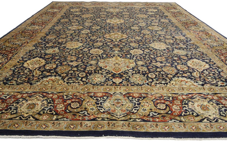 Vintage Persian Design Pakistani Area Rug with Medieval Renaissance ...
