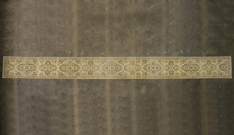 Vintage Persian Hamadan Runner with Amish Shaker Style For Sale at 1stDibs