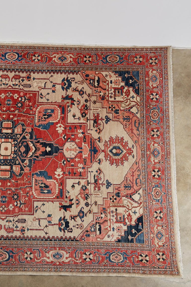 Persian Heriz Style Azeri Carpet For Sale at 1stDibs