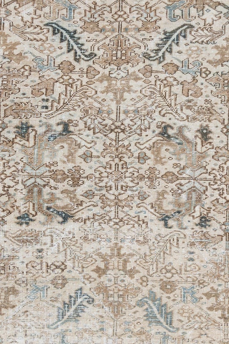 Vintage Persian Heriz Rug For Sale at 1stDibs