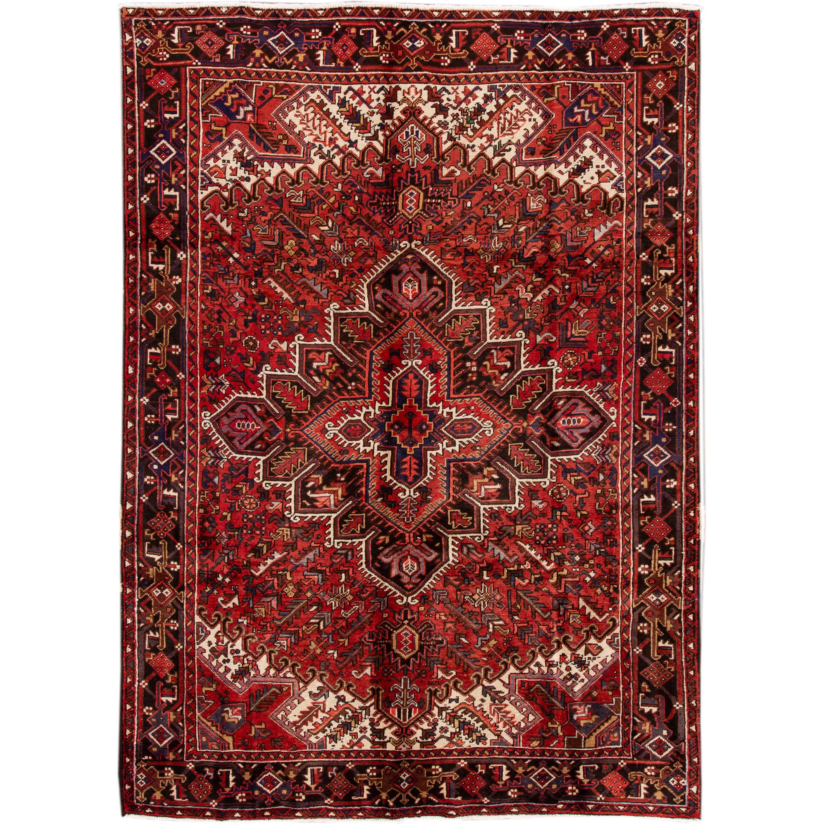 Vintage Persian Heriz Rug For Sale at 1stDibs