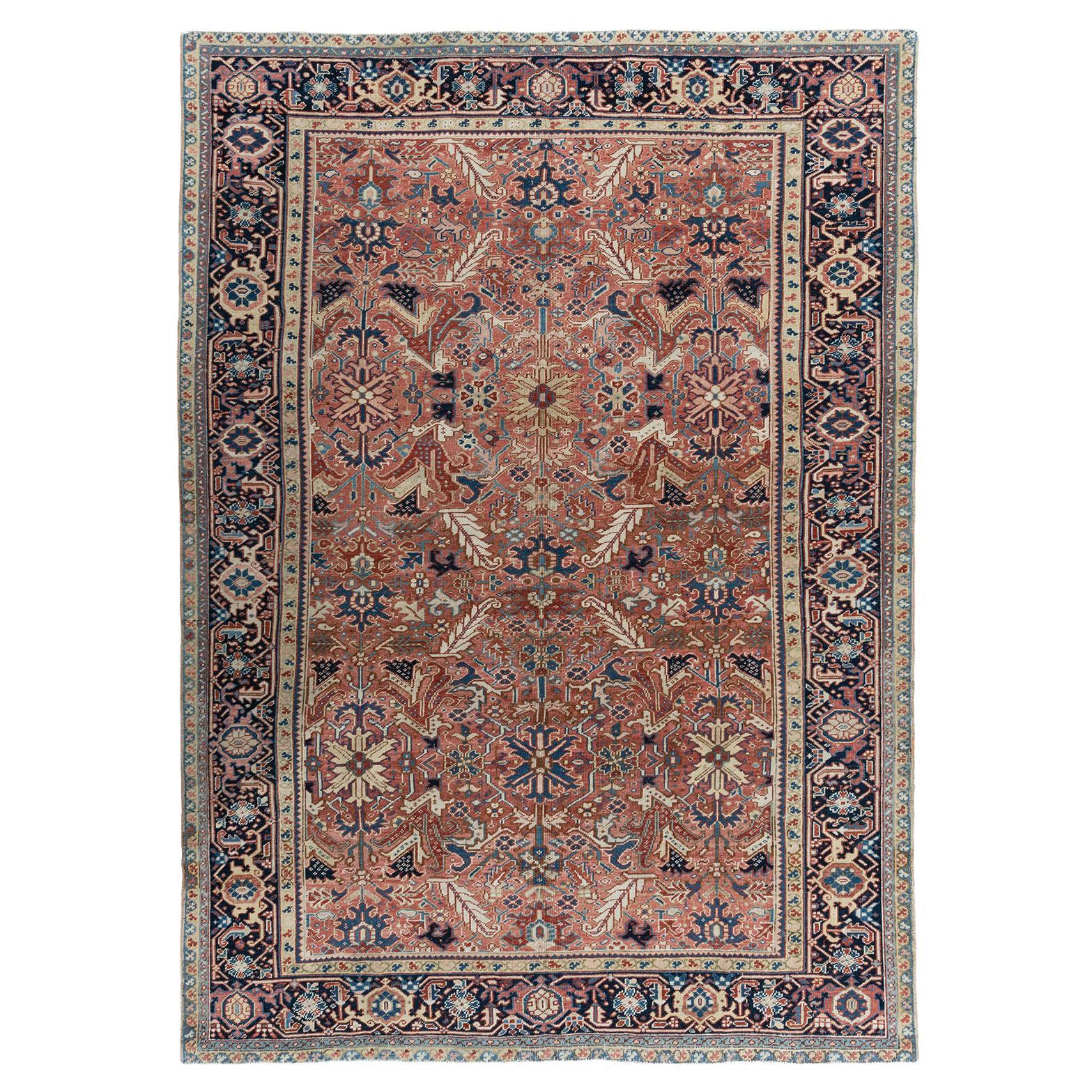 Vintage Persian Heriz Rug at 1stDibs