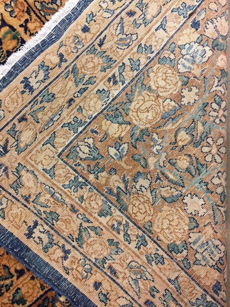 Vintage Persian Kerman Rug 9'10 x 17'2 For Sale at 1stDibs